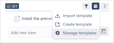 Working with templates