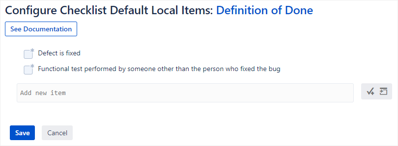 Creating Different Default Local Items For Different Issue Types In Multiple Projects