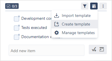 Interacting with templates