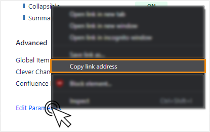 Configuring checklists using REST APIs